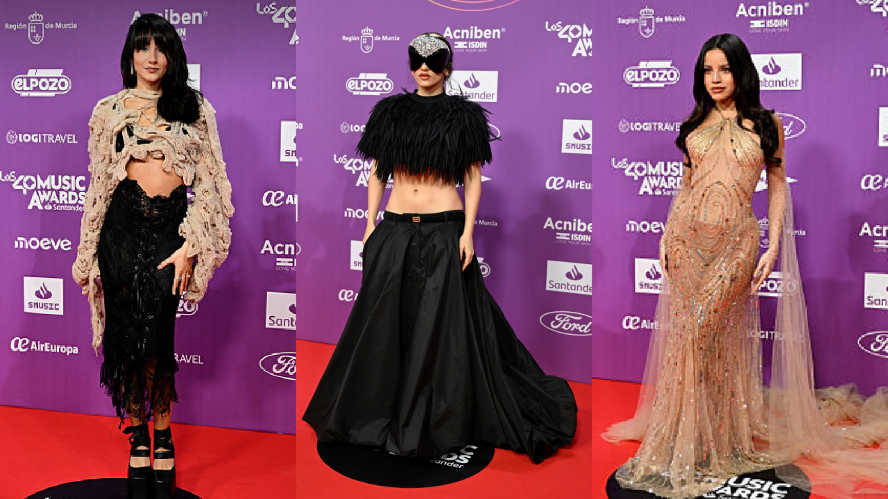 Los mejores y peores vestidos en la alfombra roja de los premios Los40 ...